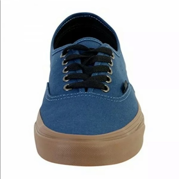 Vans | Shoes | Vans Authentic Blue Denim Gum Sneaker Shoes | Poshmark